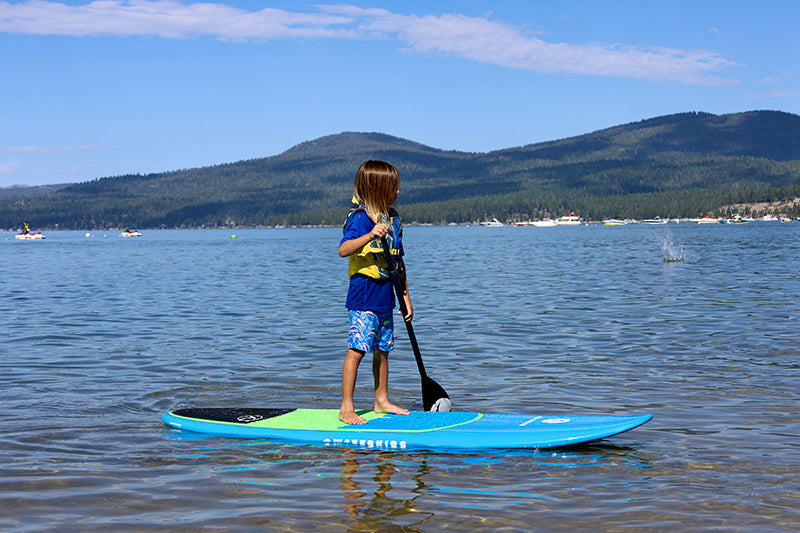 Kids Paddle Board 8ft 'NATURAL' – Waterkids Surfboards