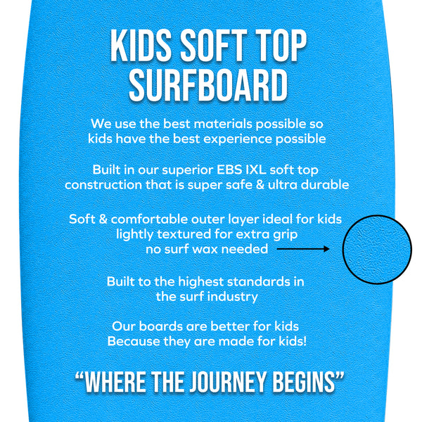Kids Surfboard 7ft WAVE – Waterkids Surfboards